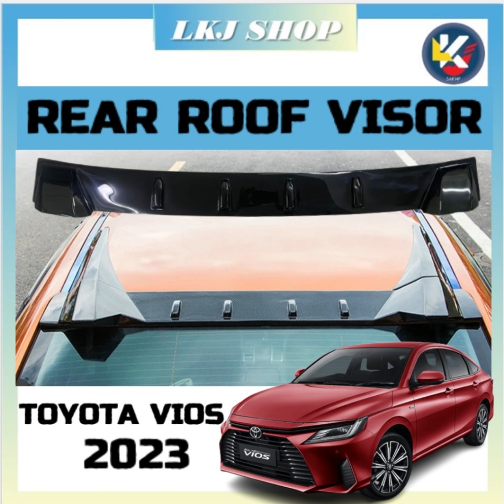 Toyota Vios 2023 Rear Windscreen Sun Visor High Quality Acrylic ...
