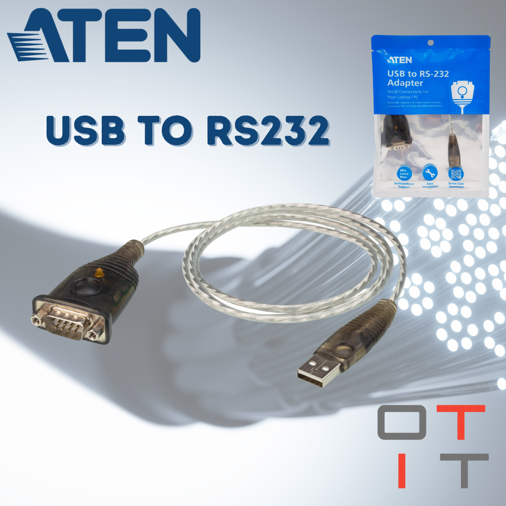 Aten Cable Converter USB to RS232 RS-232 UC232A UC232 Serial Port ...
