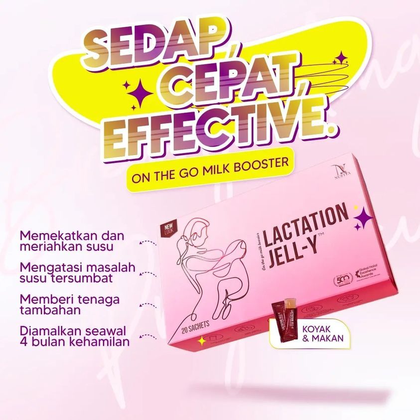 [100% ORIGINAL] NUFIYA LACTATION JELLY MILK BOOSTER ORGANIC ...