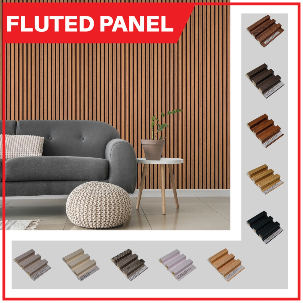 Fluted Panel PVC Laminate | Shopee Malaysia