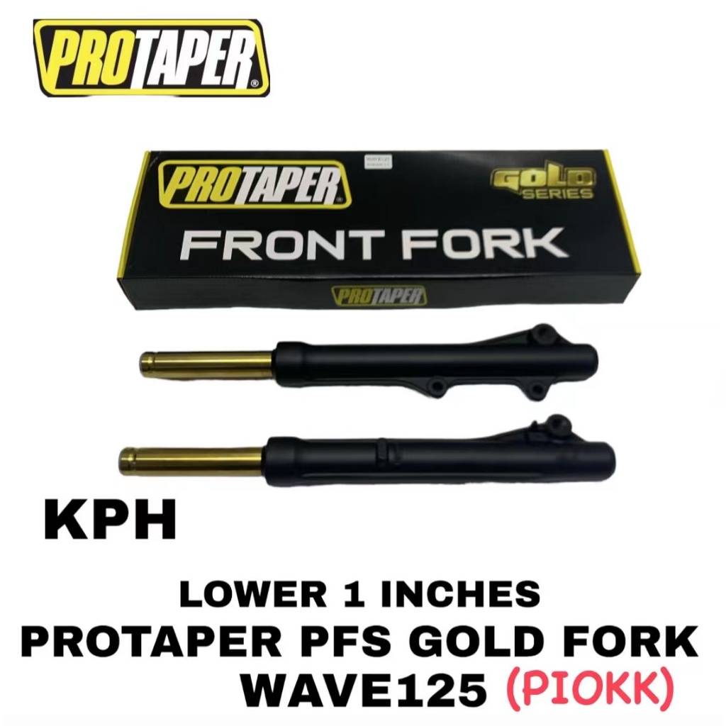 PROTAPER FRONT FORK (BATANG EMAS) 1.0 INCHES LOWERED WAVE125/S/X W125/S ...