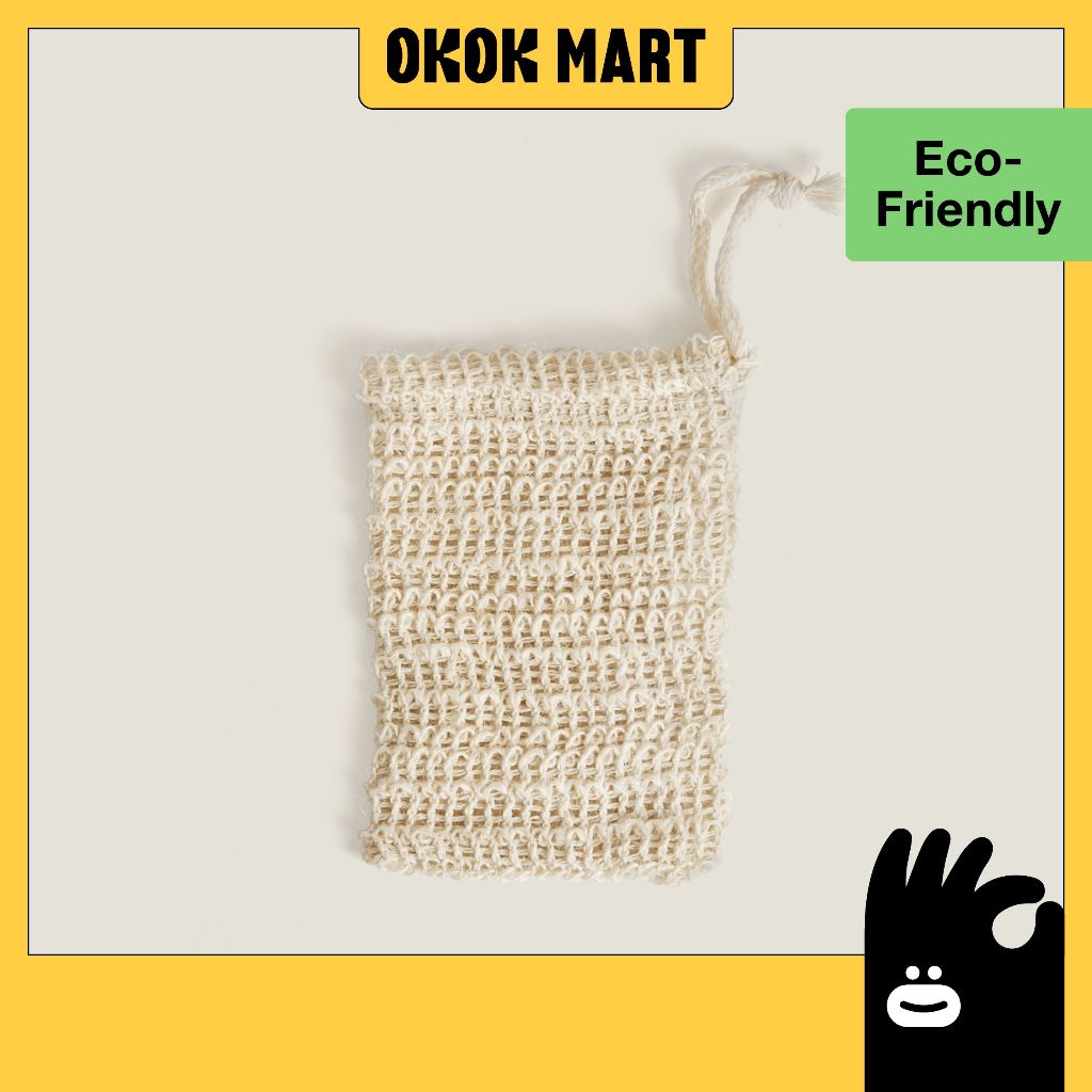 Sisal Soap Net | Exfoliating Mesh Soap Pouch | Foaming Net | Cleanser ...