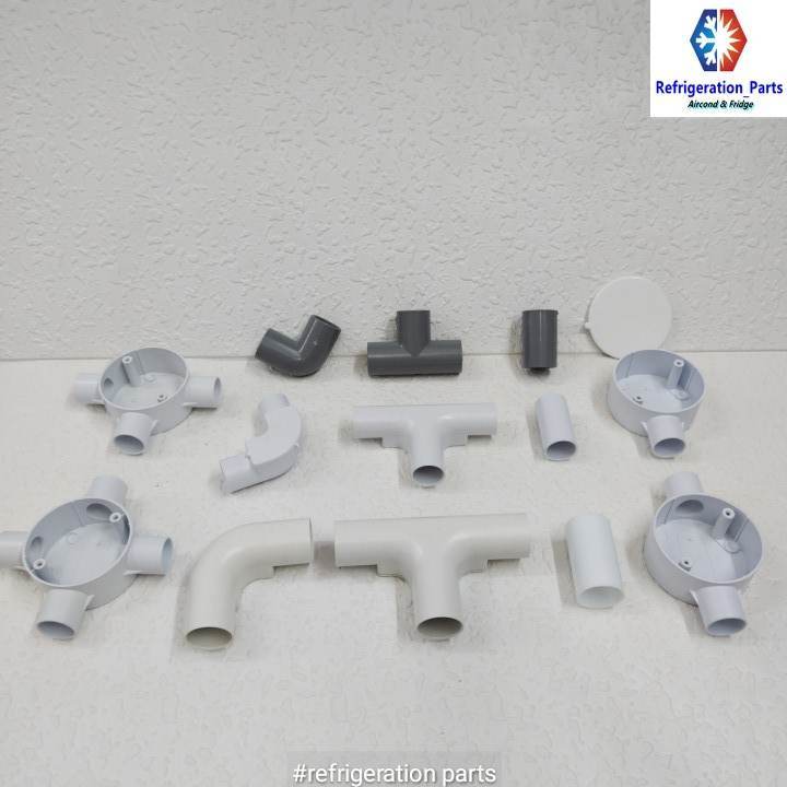 CZ 10pcs penyambung pvc paip air / paip wayar soket tee L untuk wireman ...