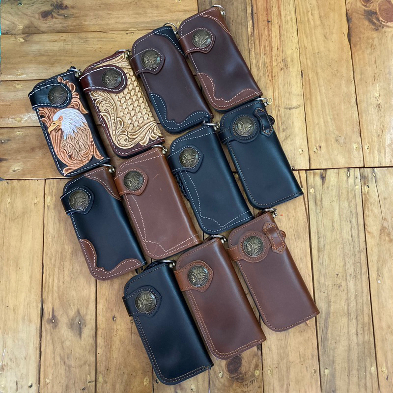WALLET REDMOON LIBERTY ORIGINAL LEATHER (HADE MADE) | Shopee Malaysia