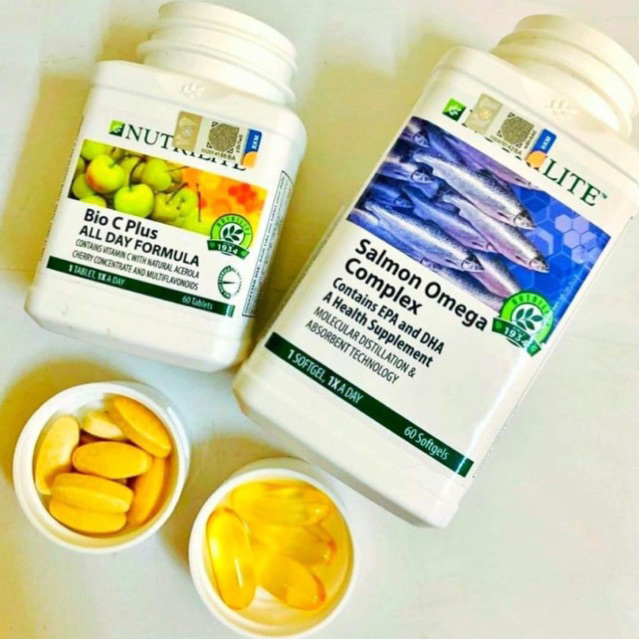 NUTRILITE BIO C PLUS / SALMON OMEGA | Shopee Malaysia