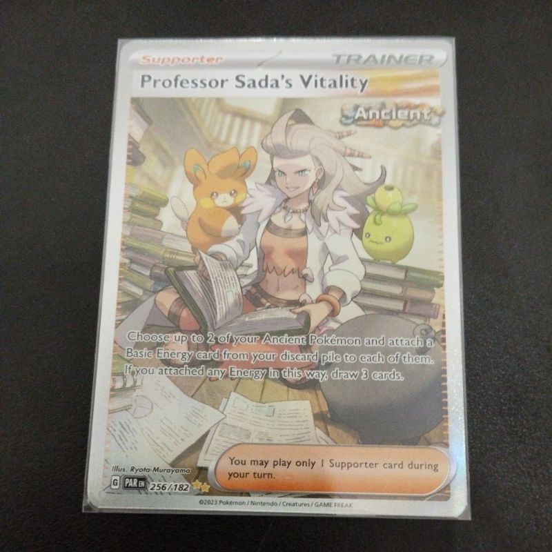 Original Pokémon TCG - Professor Sada's Vitality - 256/182 - Special ...