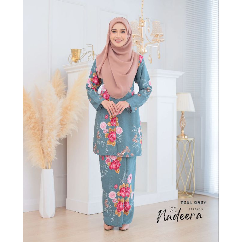 NADEERA KEBARUNG - BATIK IRONLESS | Shopee Malaysia
