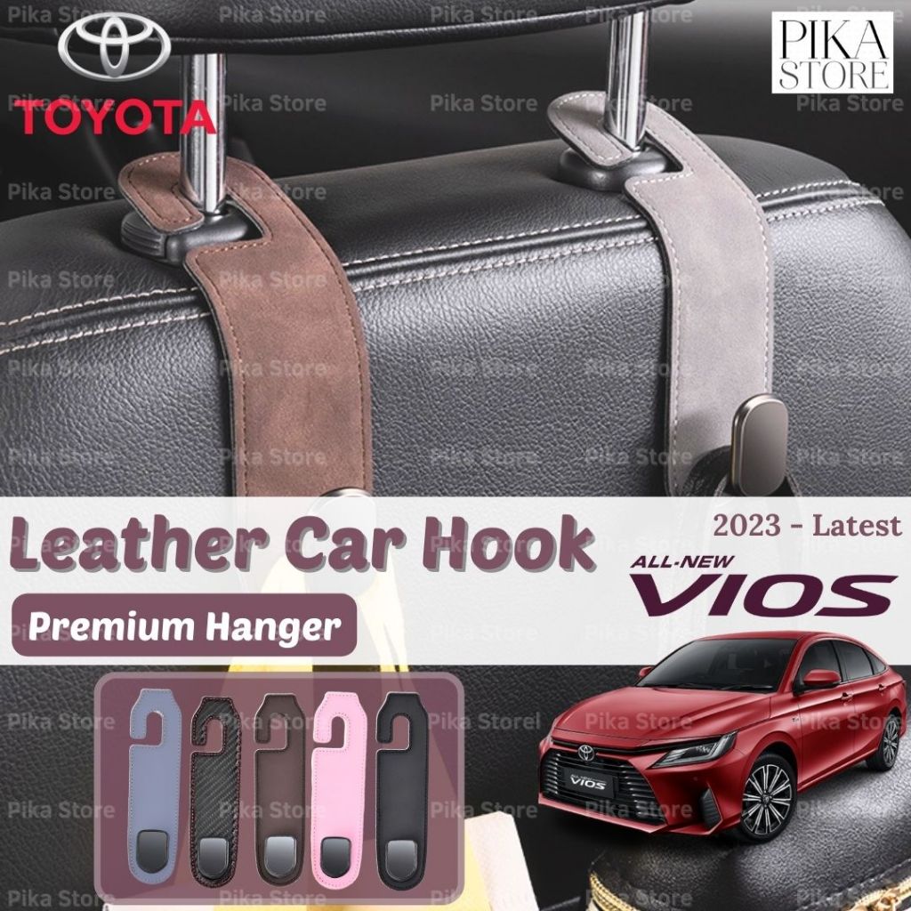 Toyota Vios Car Hook Hanger Leather Vios Accessories 2023 GR ...