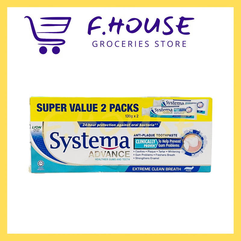 Systema Advance Toothpaste Super Value (130g x 2’s) | Shopee Malaysia