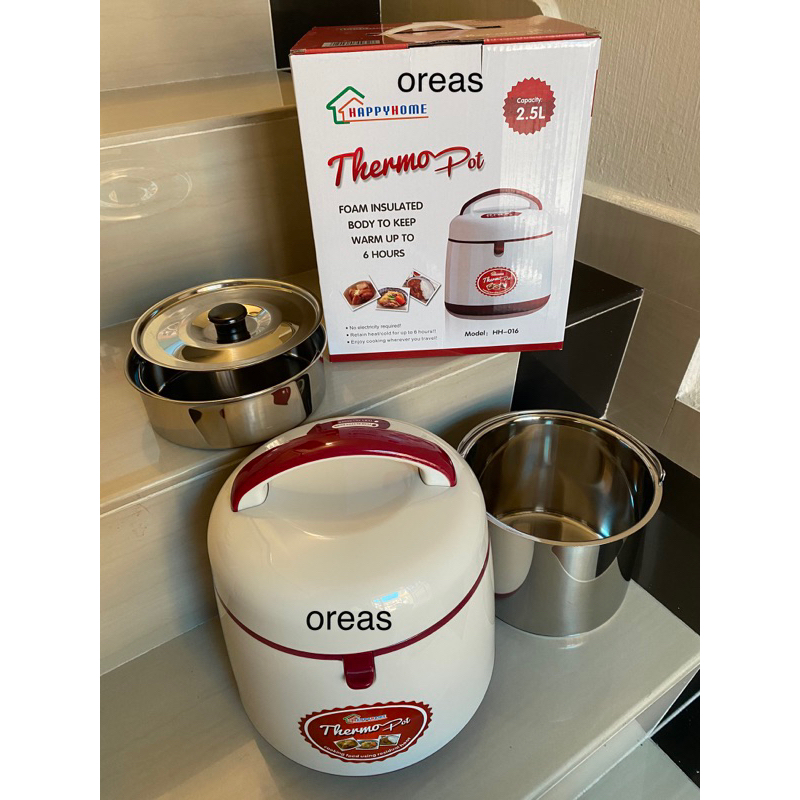 OREAS 304 / 316 S/STEEL Multi functional Thermo cooker （2.5Liter ...