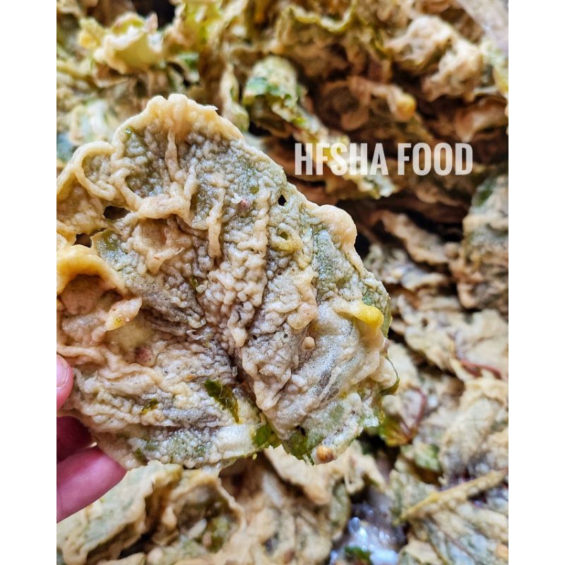 KEREPEK BAYAM GORENG / fried spinach chips | Shopee Malaysia
