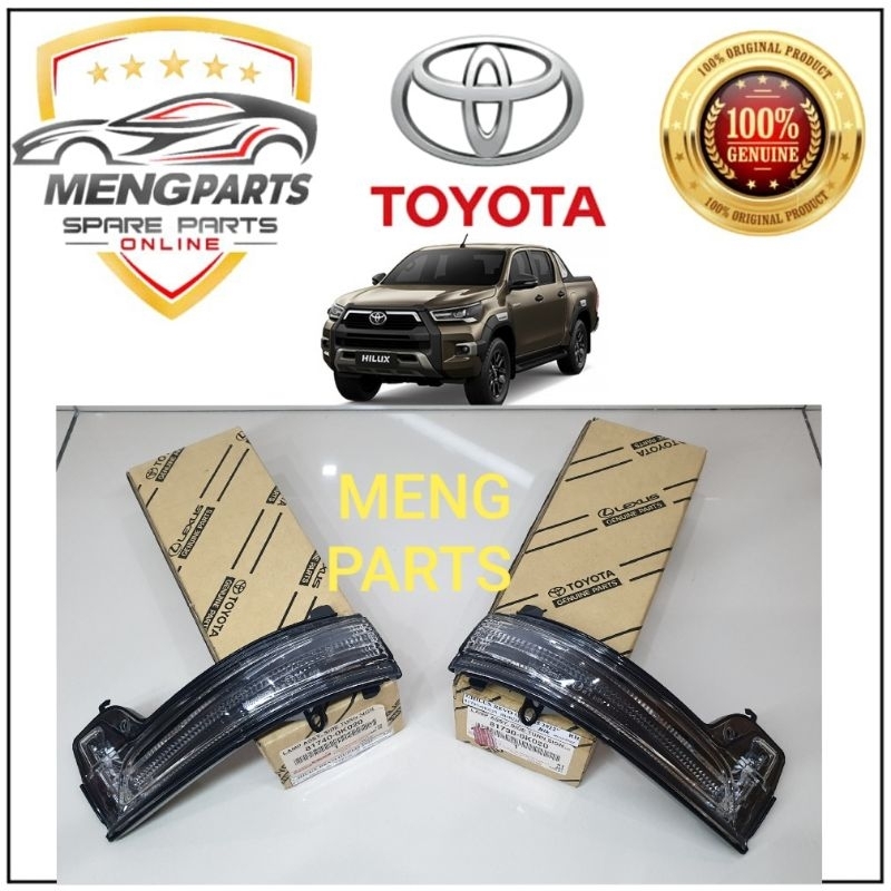 ORIGINAL TOYOTA HILUX REVO , ROCCO ROGUE TRD SPEC SIDE MIRROR LAMP ...