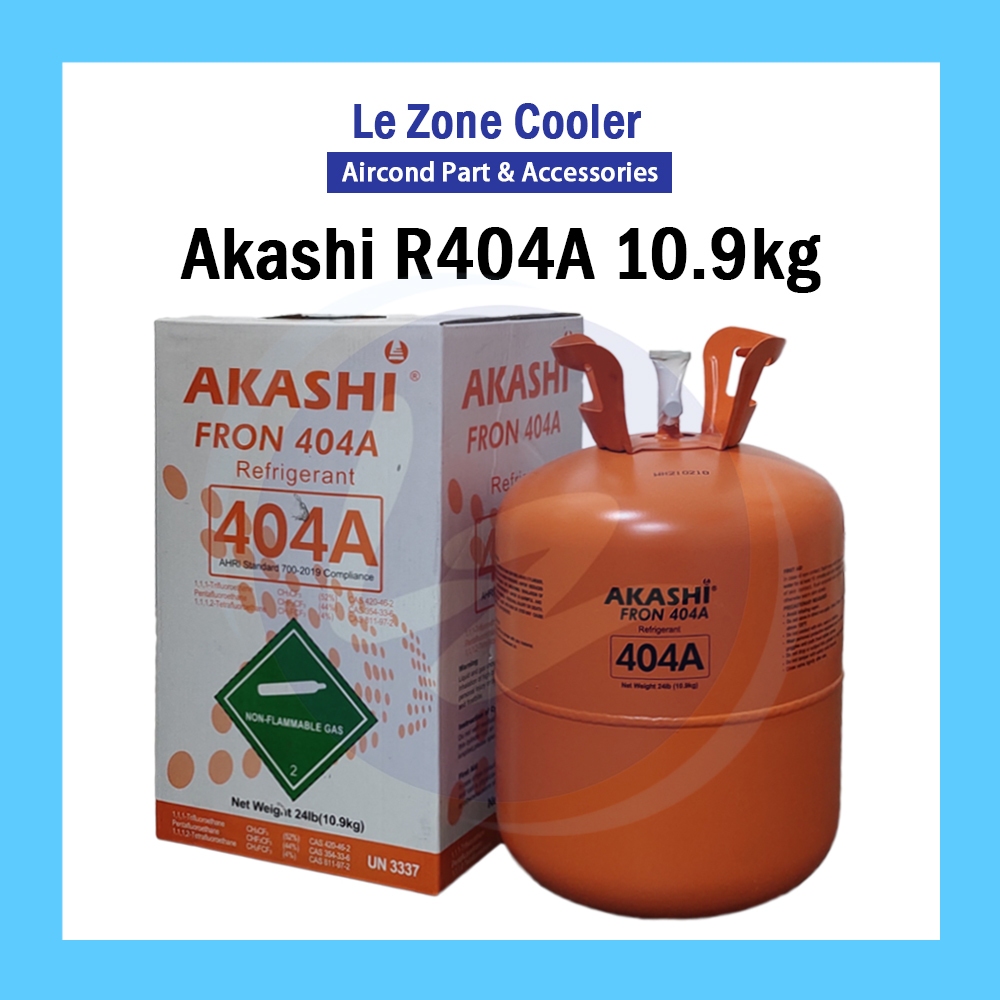 Akashi R404A Gas R404 Gas Refrigerator Gas Aircond Gas 10.9kg | Shopee ...
