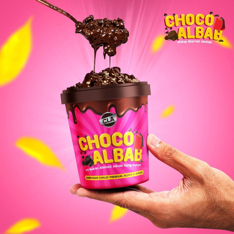 CHOCO ALBAB !! CHOCOTUB VIRAL WITH ALMOND 🍫 READY STOCK HOT ITEM ...