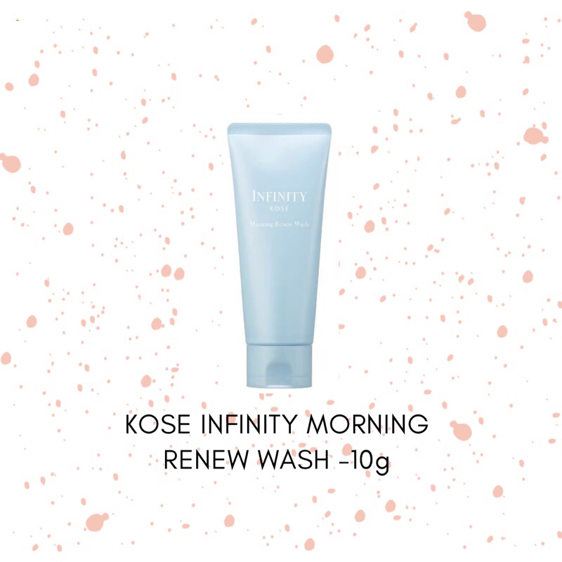 KOSE Infinity Morning Renew Wash ~ 10g | Shopee Malaysia