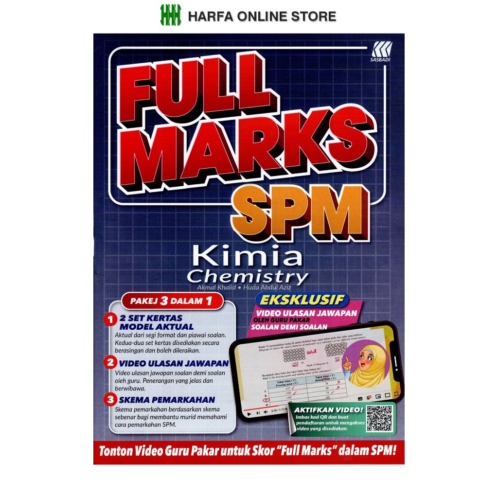 BUKU LATIHAN : FULL MARKS SPM KIMIA & CHEMISTRY | Shopee Malaysia
