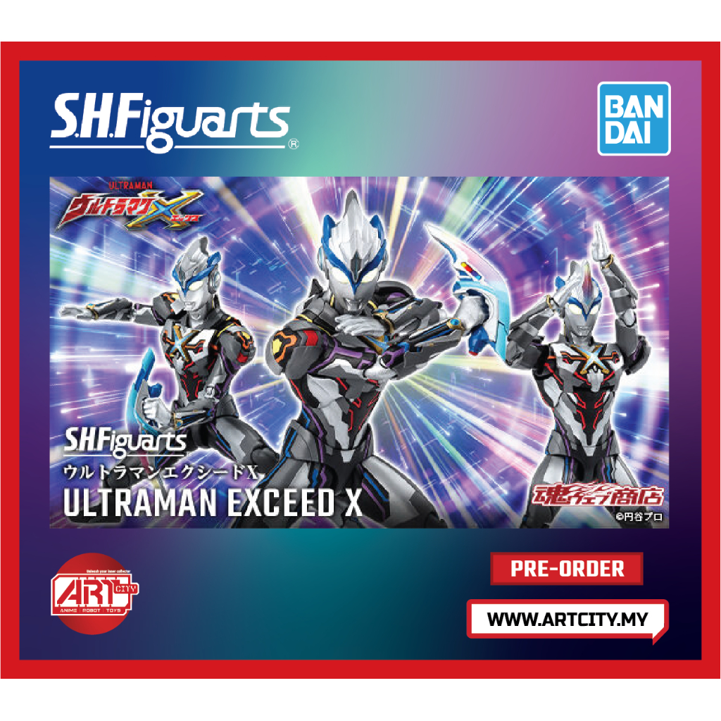 Bandai S.H.Figuarts - SHF Ultraman Exceed X | Shopee Malaysia