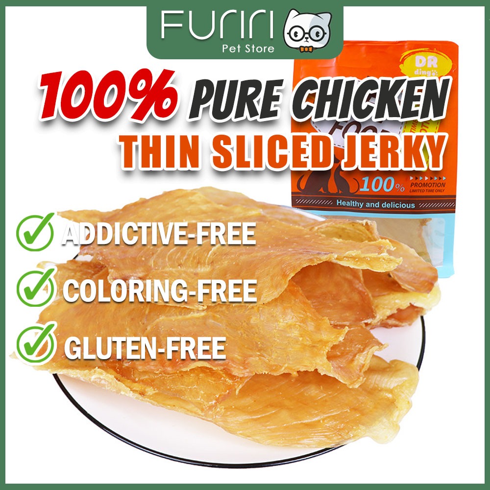 Furiri 100/200g Air Dried Dog & Cat Pet Treats Snacks Chicken Breast ...