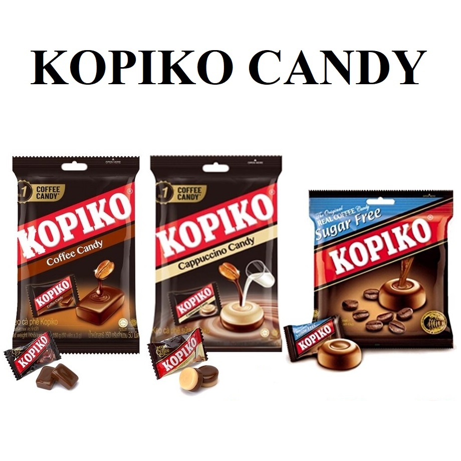 MAYORA KOPIKO COFFEE SHOT CANDY (CAPPUCCINO / CLASSIC / SUGAR FREE ...