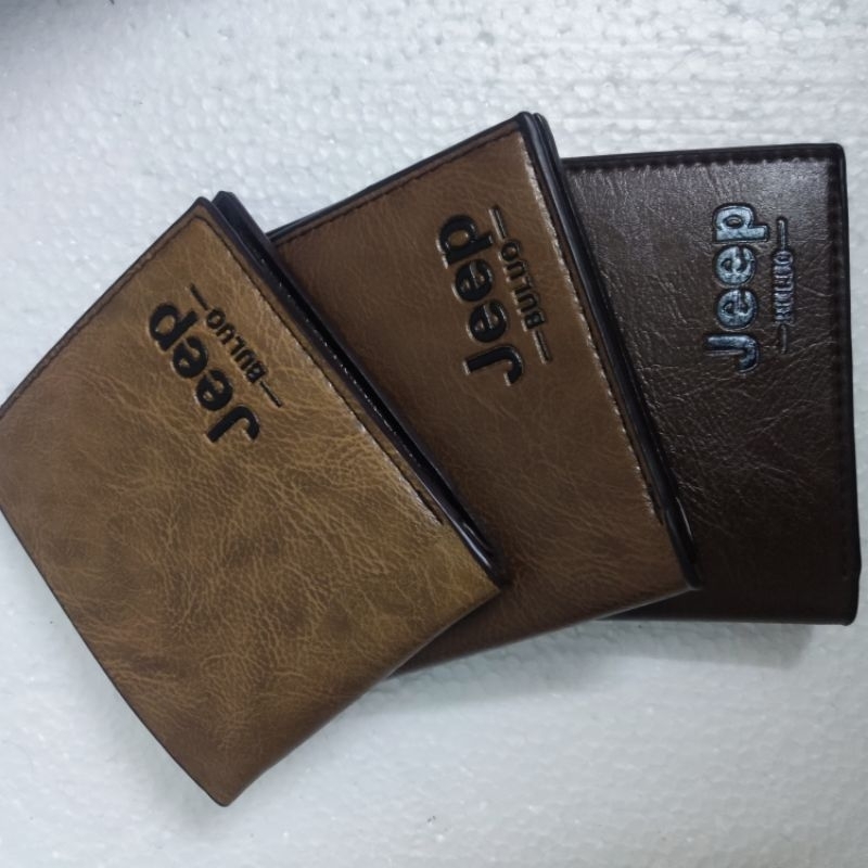 Jeep Leather Wallet (Last 3, color will ship randomly) | Shopee Malaysia