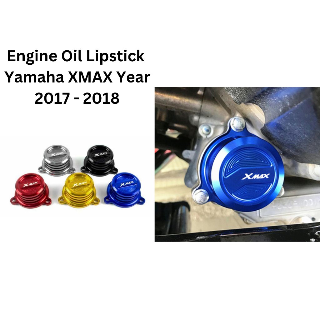 Yamaha XMAX250 300 Year 2017 2018 CNC Motor Engine Oil Lipstick Cap ...