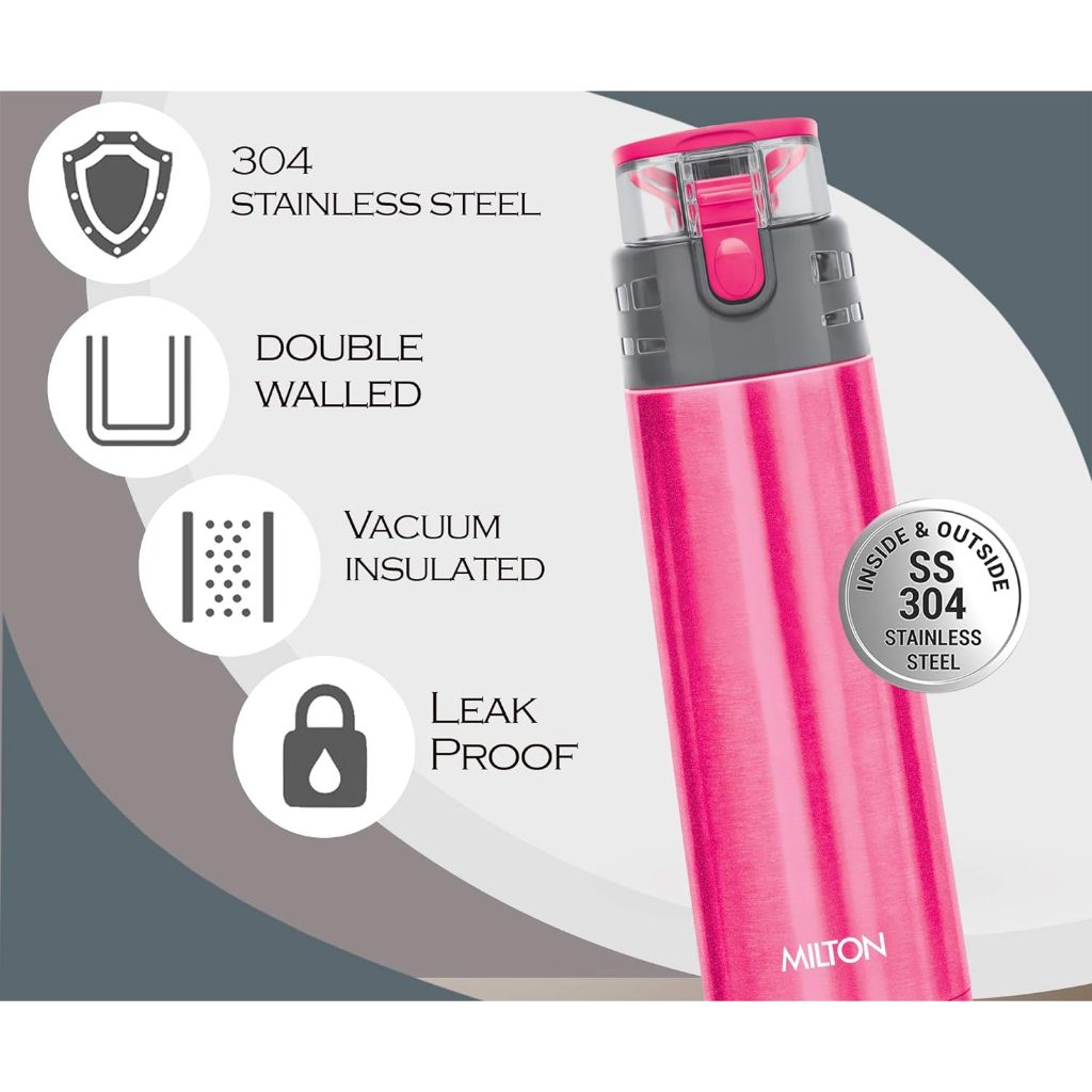 Milton Atlantis Thermos Steel Water Bottle 750ml | Shopee Malaysia