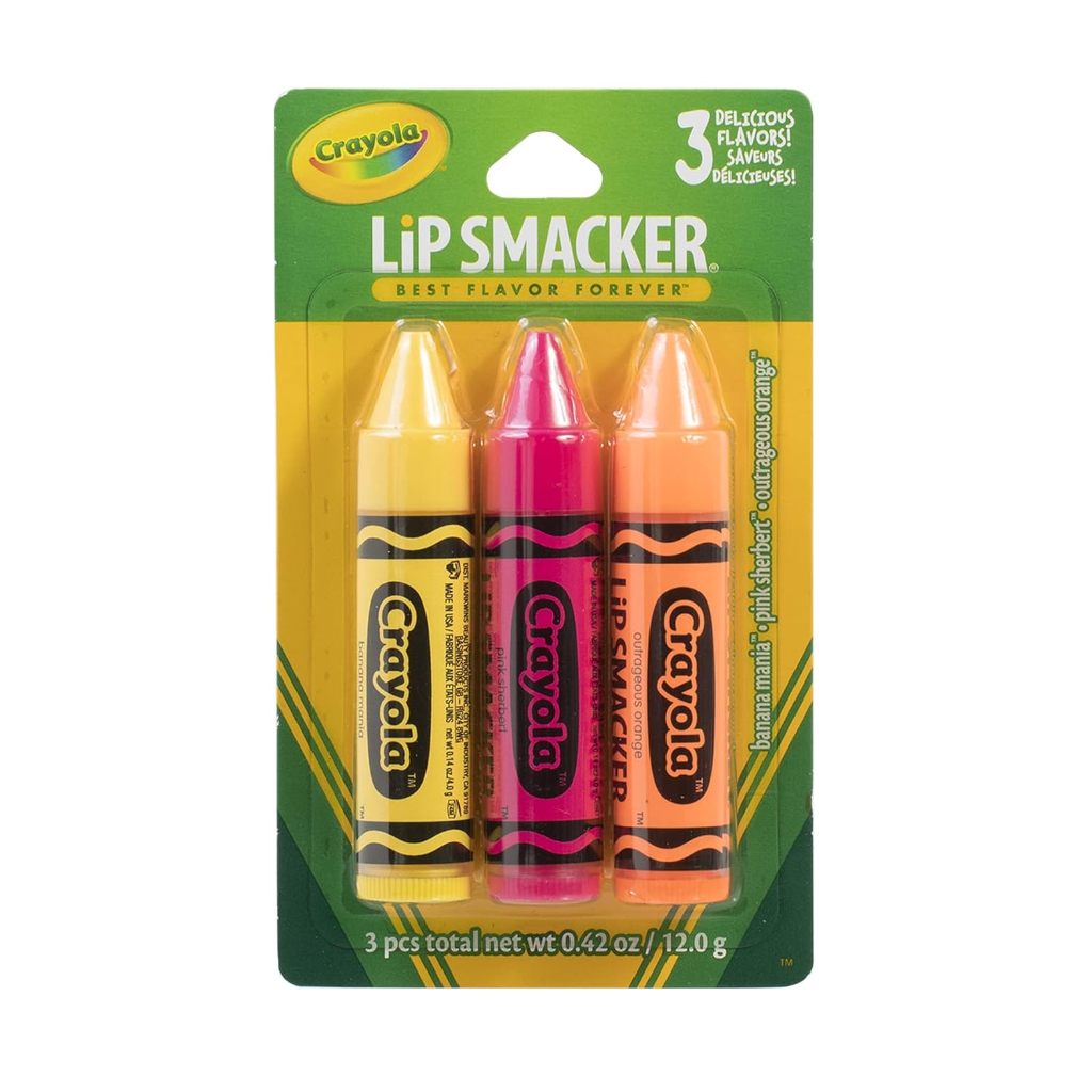 Lip Smacker, Crayola, Crayon Flavored Lip Balm (3 Pieces) | Shopee Malaysia