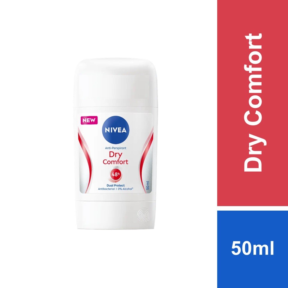 Nivea Deodorant Female Dry Comfort Stick 50ml | Shopee Malaysia