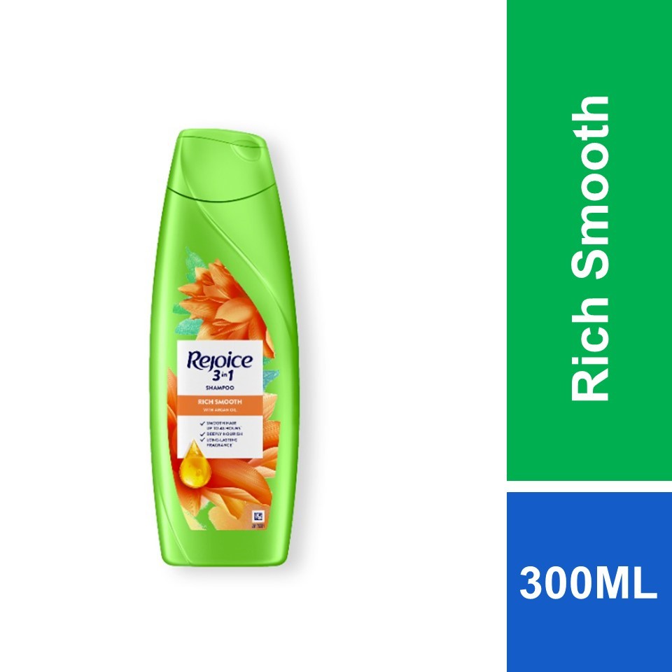 Rejoice 3in1 Shampoo Rich Smooth 300 ml | Shopee Malaysia