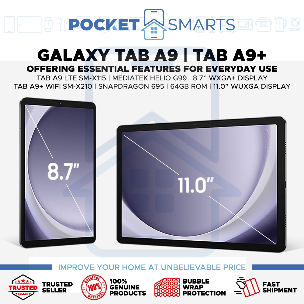 [Malaysia Set] Samsung Galaxy Tab A9 LTE | Tab A9 LTE Kids Edition ...