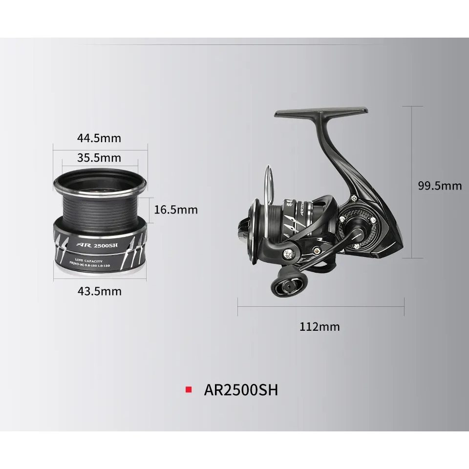 Tsurinoya Malaysia ARTEMIS Mesin Sw Spinning Reel 800/1000S/1500S/2500S ...