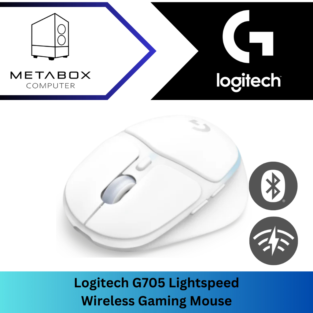 Logitech G705 LIGHTSPEED Gaming Mouse | Shopee Malaysia