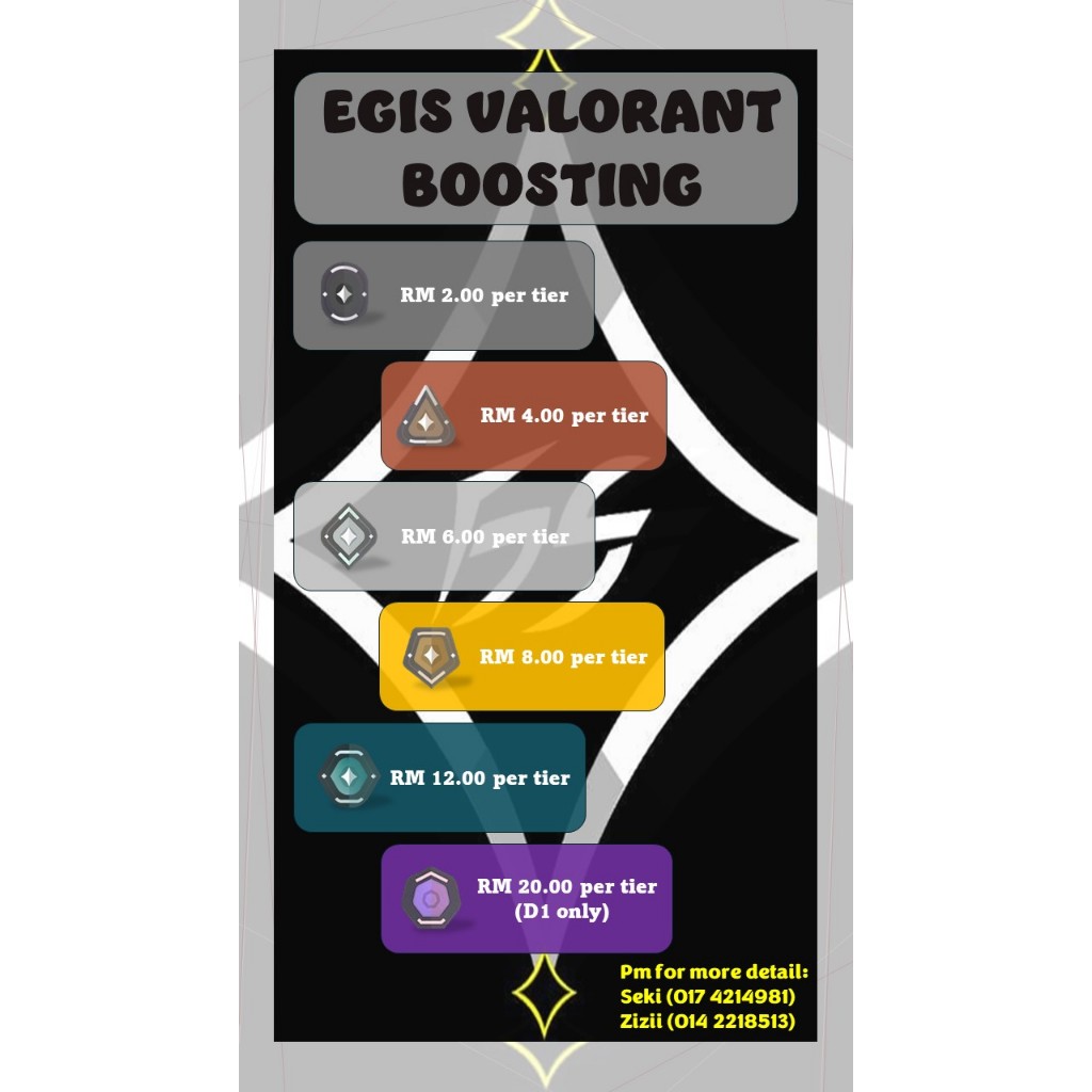 Valorant Boosting Service (CHEAPEST) | Shopee Malaysia