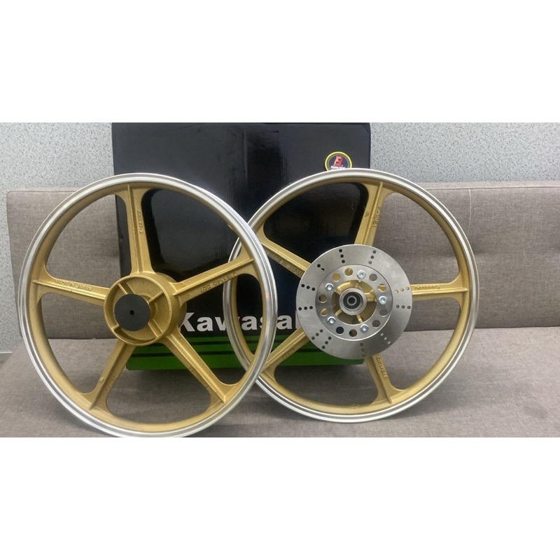 SPORT RIM AR80 KAWASAKI MADE IN JAPAN 18 INCH FULL CHOP ENKEI JAPAN RXZ ...