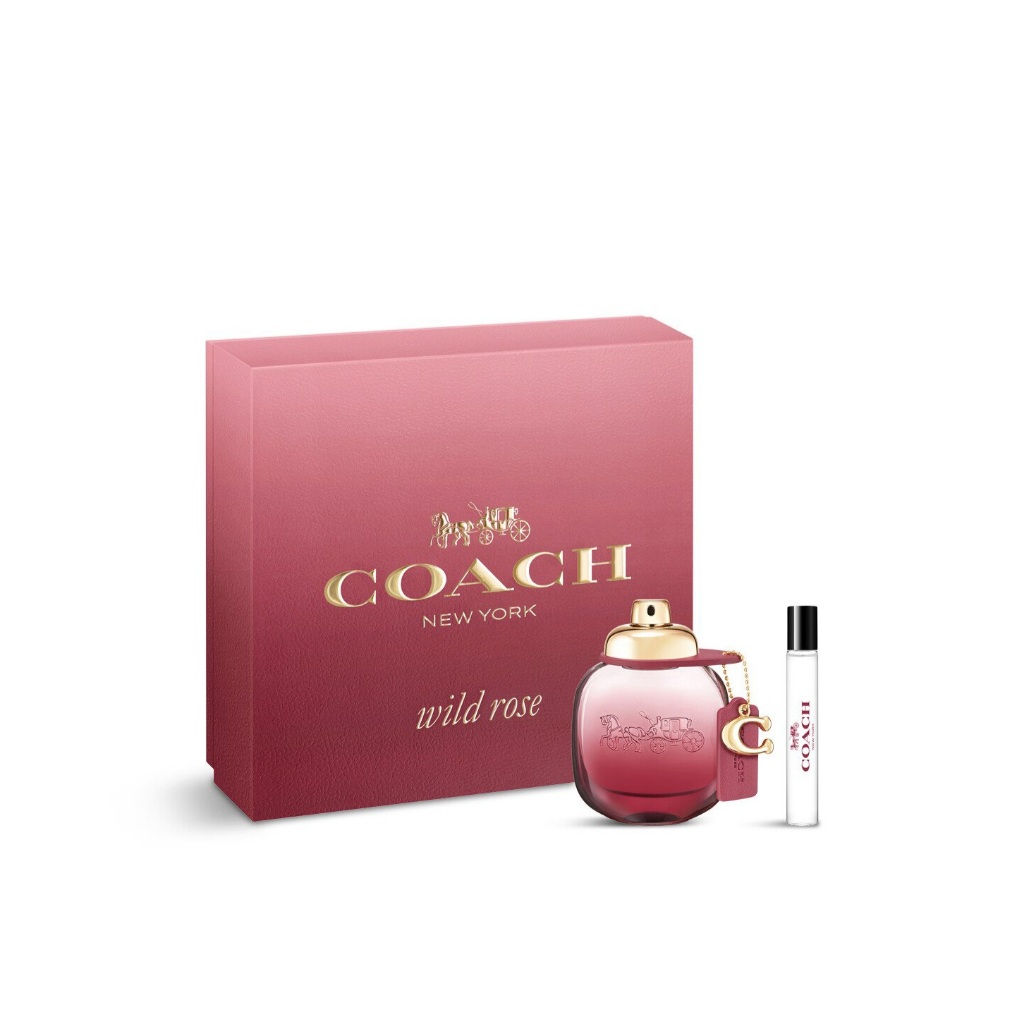 ORIGINAL Coach Wild Rose 50ML EDP Gift Set | Shopee Malaysia