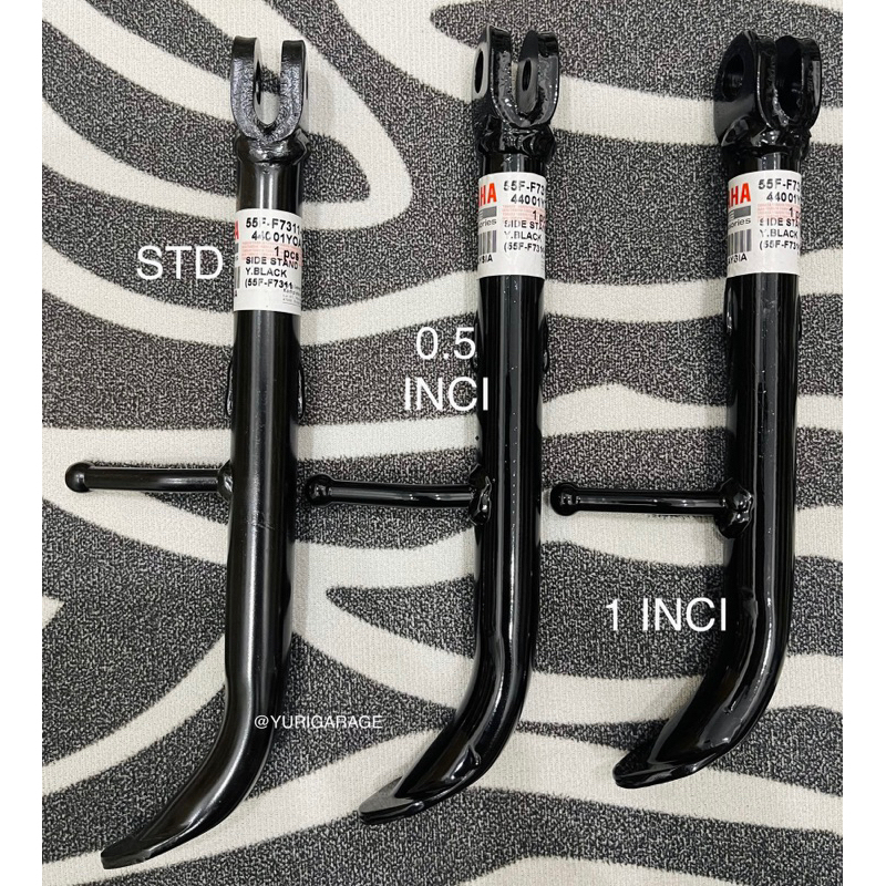 YAMAHA RXZ ORIGINAL TONGKAT RXZ POTONG SIDE STAND POTONG 100% HLY - 55F ...