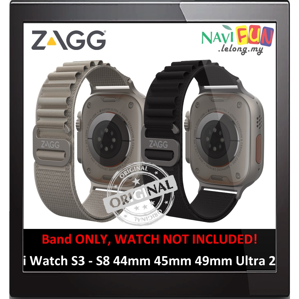 [for i Watch S3 S4 S5 S6 S7 S8 SE 44 45 49mm Ultra 2 ] ZAGG Highland ...