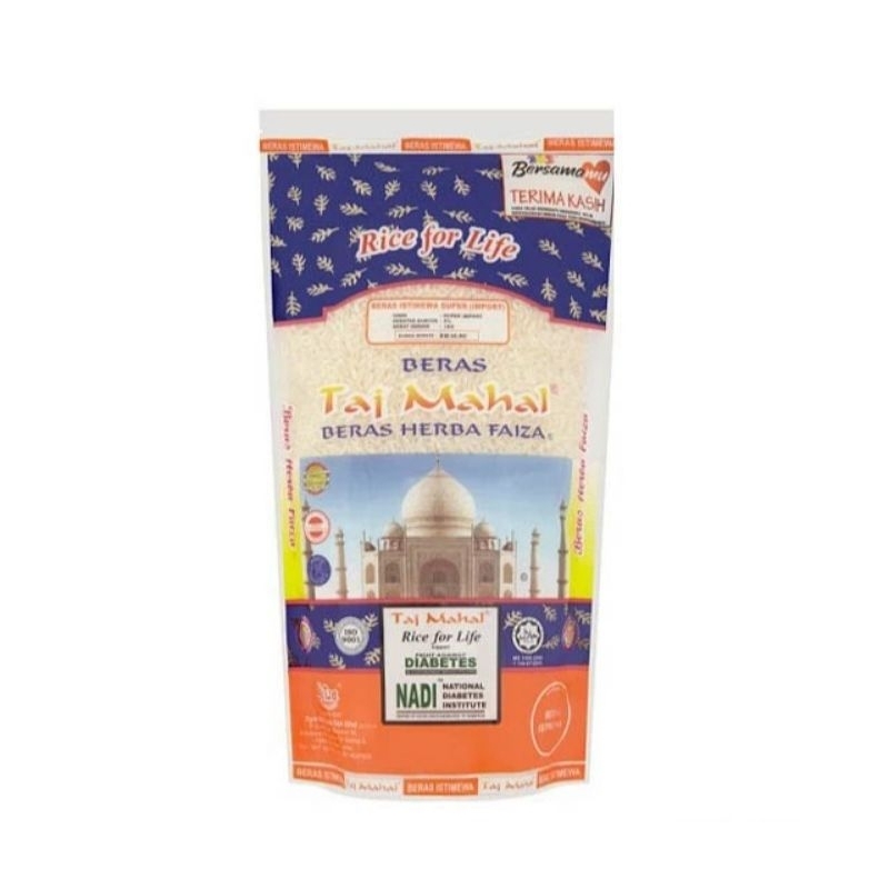 Beras faiza taj mahal (1kg) | Shopee Malaysia