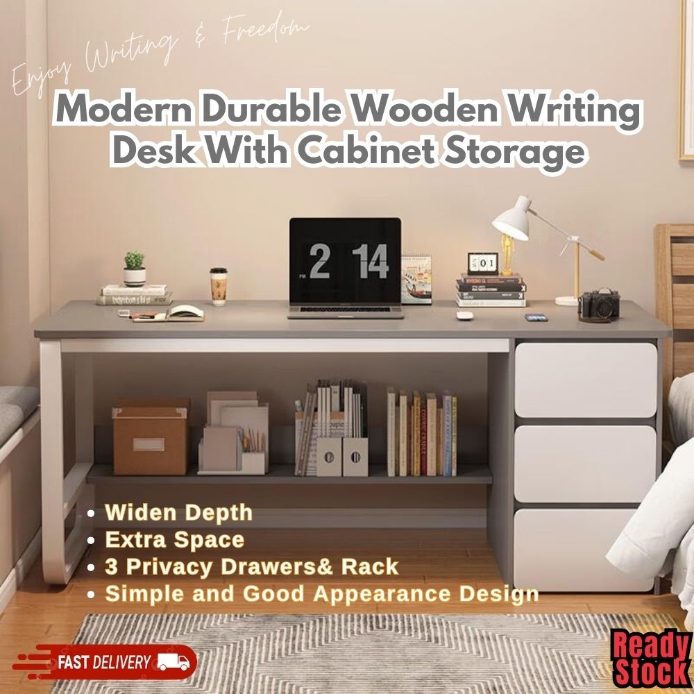 Cooky9 Computer table Laptop Meja Ergonomic Gaming table Multipurpose ...