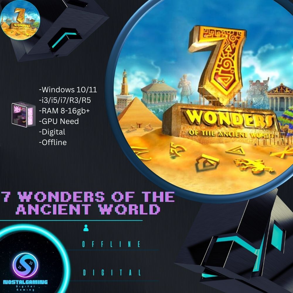 [Pc Game][Digital] 7 Wonders of the Ancient World | Shopee Malaysia
