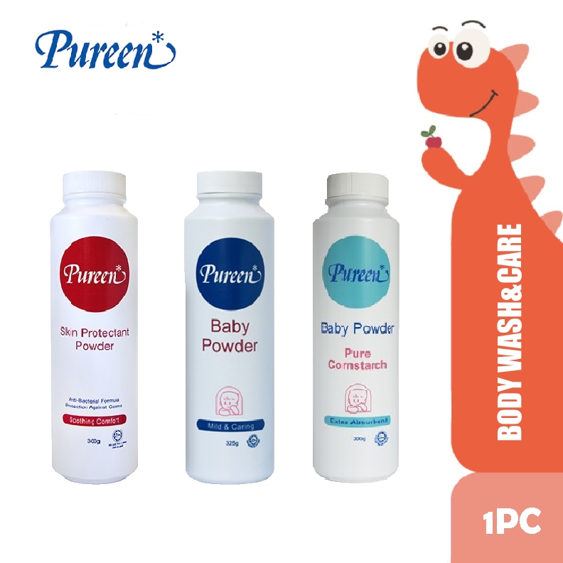 Pureen Baby Powder/ Pure Cornstarch Baby Powder/ Skin Protectant Powder ...