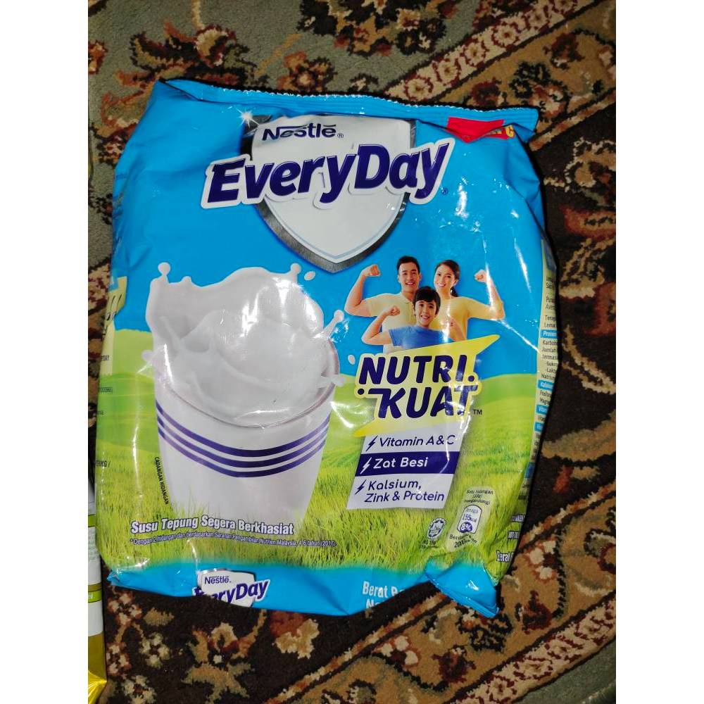 Nestle Everyday Milk Powder 500g | Shopee Malaysia