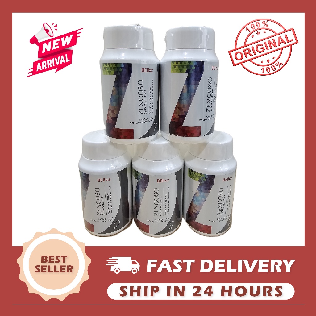 BElixz Zencoso Chewable Ball 520 pills 100% Original Latest Stock ...