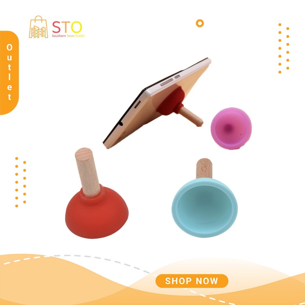 STO Mini Plunger Holder Mobile Phone Accessories Silicone Suction Cup ...