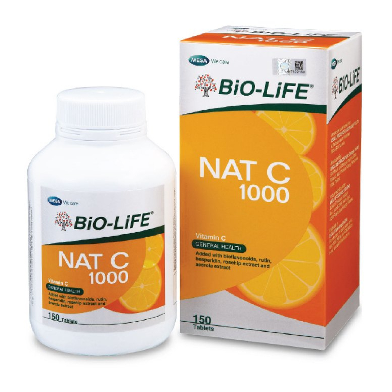 Bio-life Nat C 1000mg 150s (Exp12/2026) | Shopee Malaysia