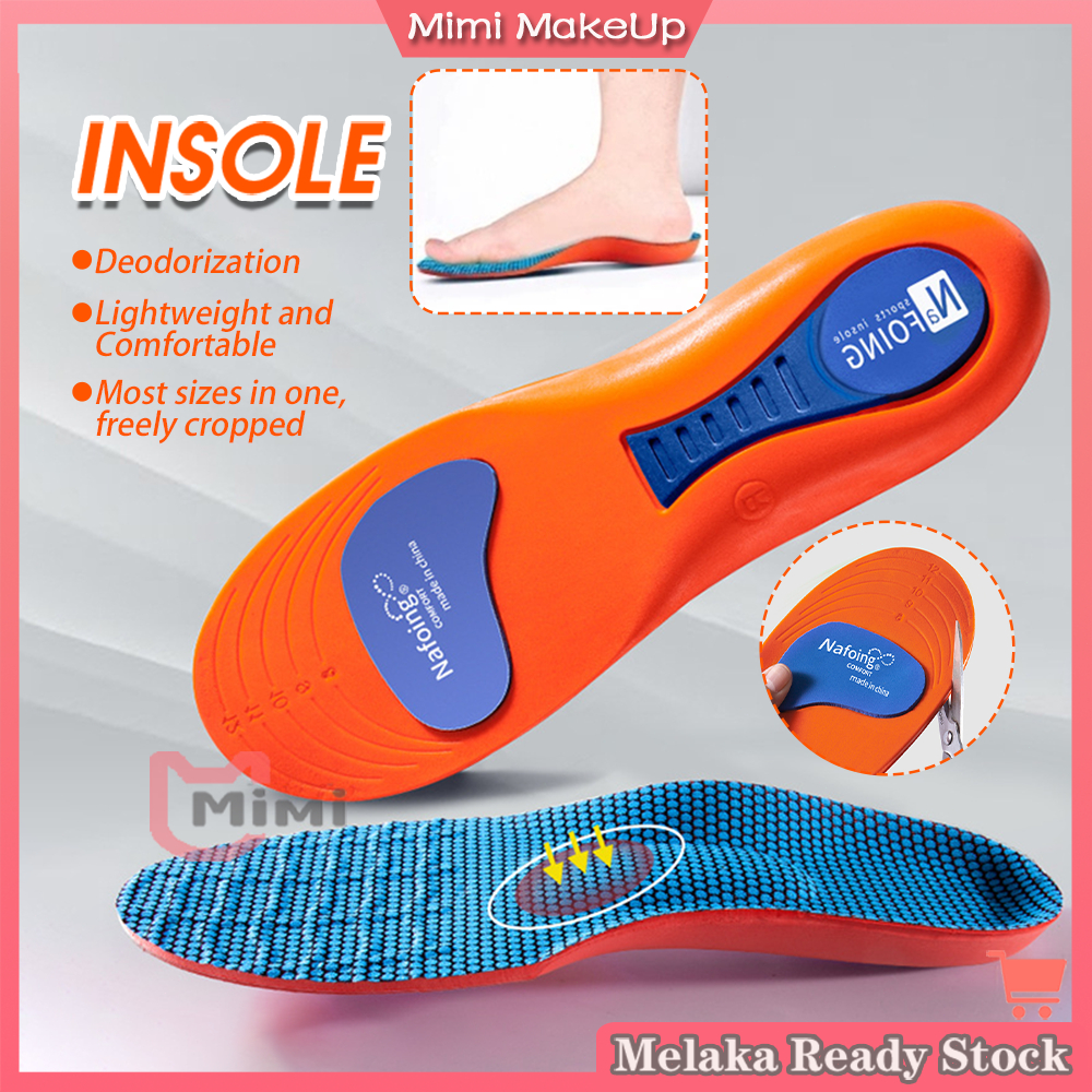 EVA Orthotic Insole Arch Support High Elasticity Latex Flatfoot Running ...