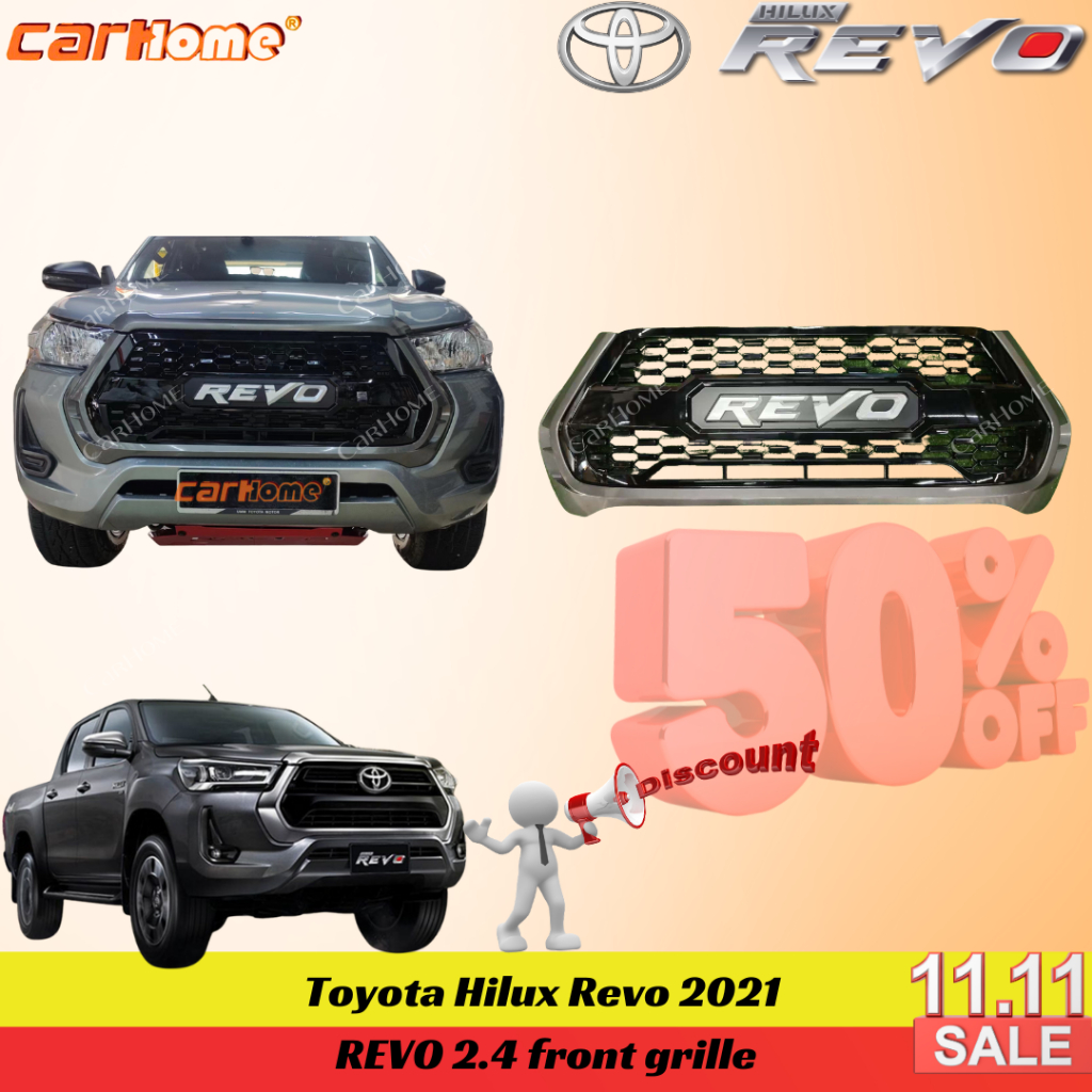 🔥Offer🔥Toyota Hilux Revo 2021 2.4spec front grill 🔥Revo front grill ...