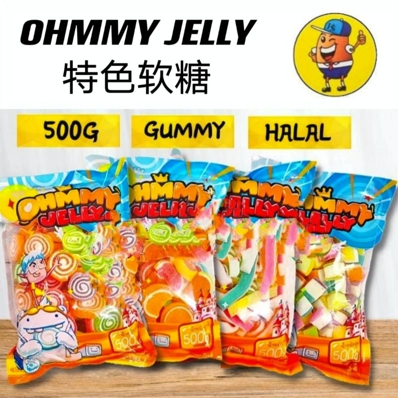 OHMMY JELLY GUMMY CANDY 500G 特色形状软糖 Oh My Jelly | Shopee Malaysia