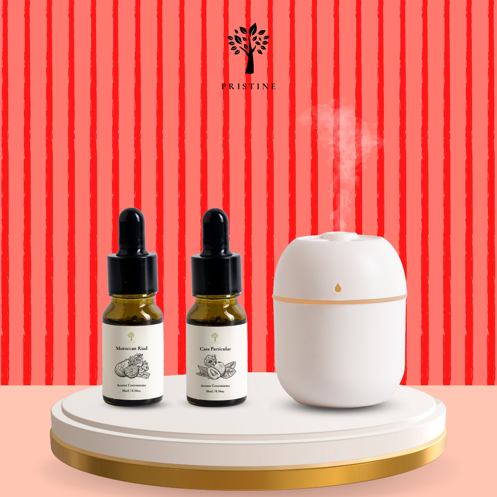 Pristine x Shopee Hotel Aroma Concentrates + Free Diffuser Brand Box ...