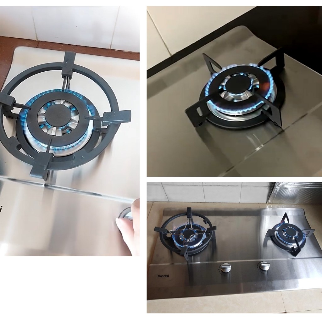 Rinnai RB-712N-S 2 Burner Built-in Stainless-Steel Cooker Hob / Kitchen ...